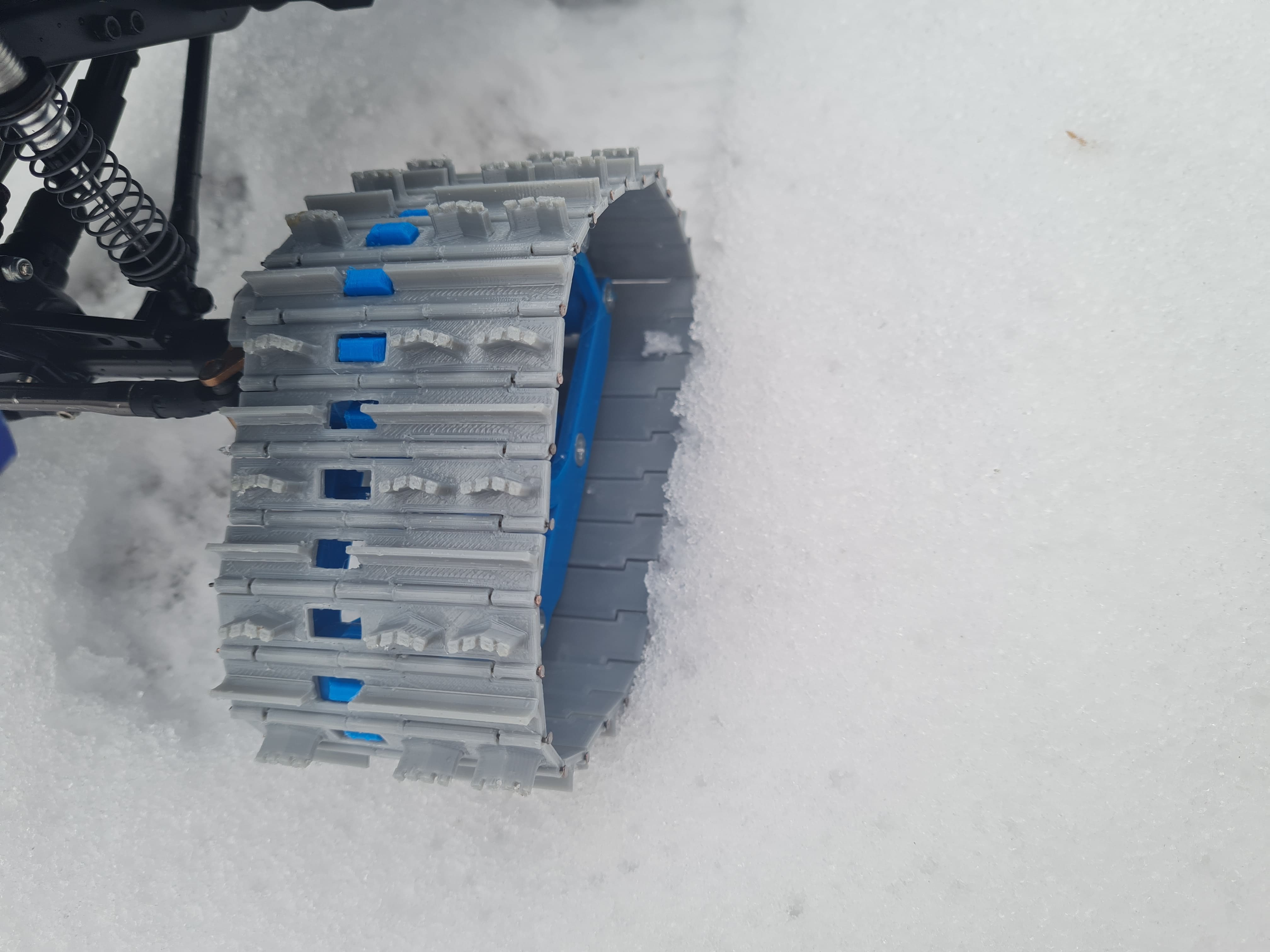 3D file Axial scx II snow tracks - mattracks 🌨️・3D printable model to ...