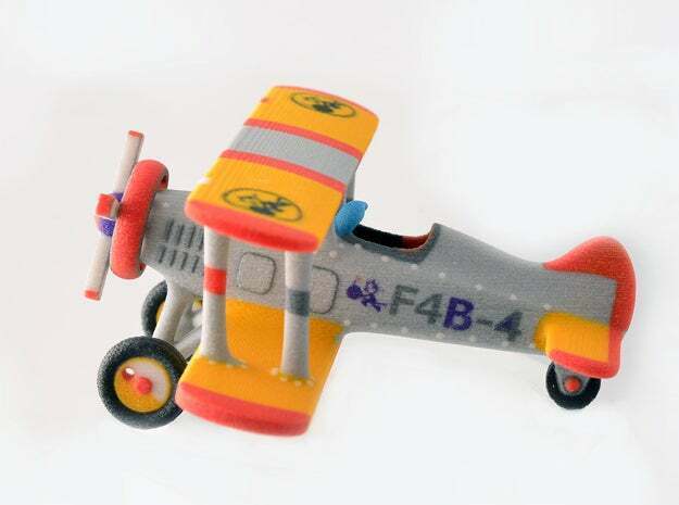 Free STL file Bi Plane 🛩️・3D printable design to download・Cults