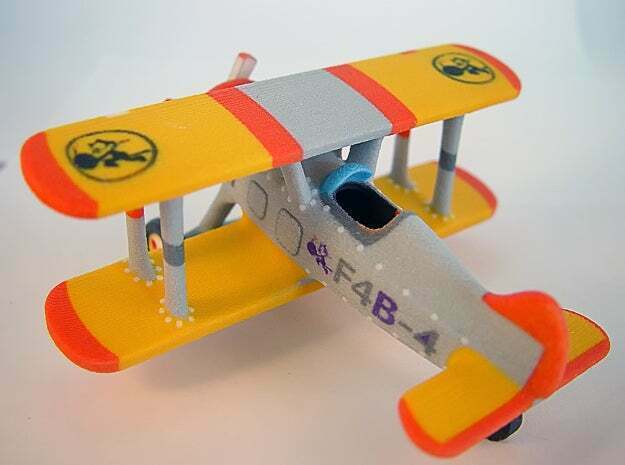 Free STL file Bi Plane 🛩️・3D printable design to download・Cults