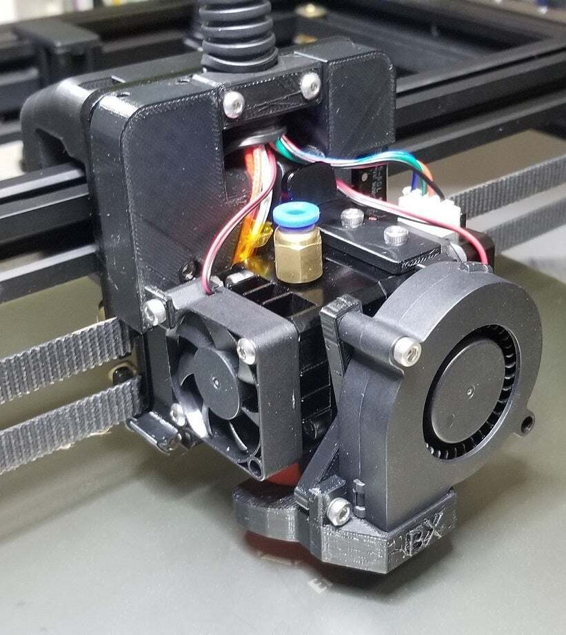 Archivo STL gratis Montaje Ender 6 BIQU H2・Plan de la impresora 3D para ...