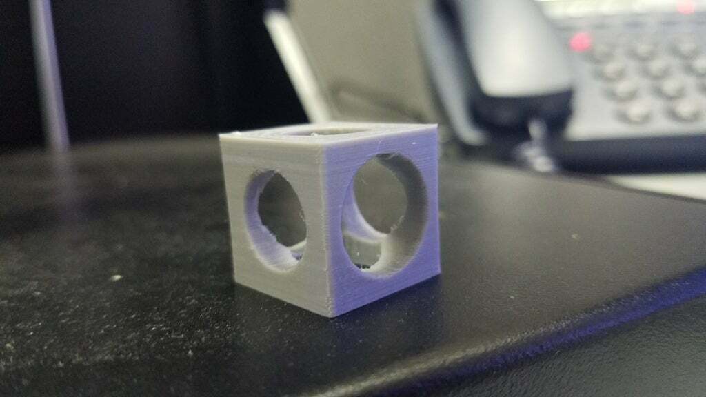 Free STL file Just another calibration cube.・Object to download and to ...