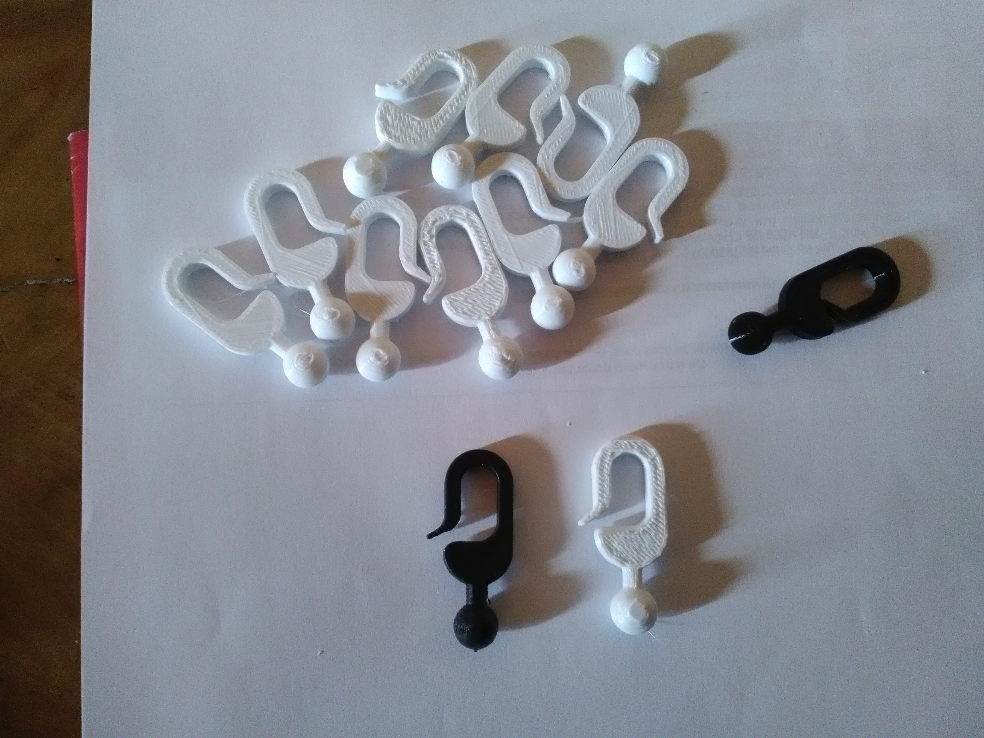 Free STL file curtain hook・3D printer model to download・Cults