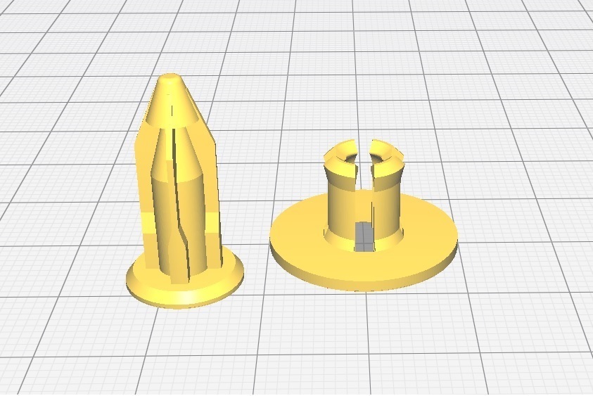 Free STL file automotive clip・3D printer design to download・Cults
