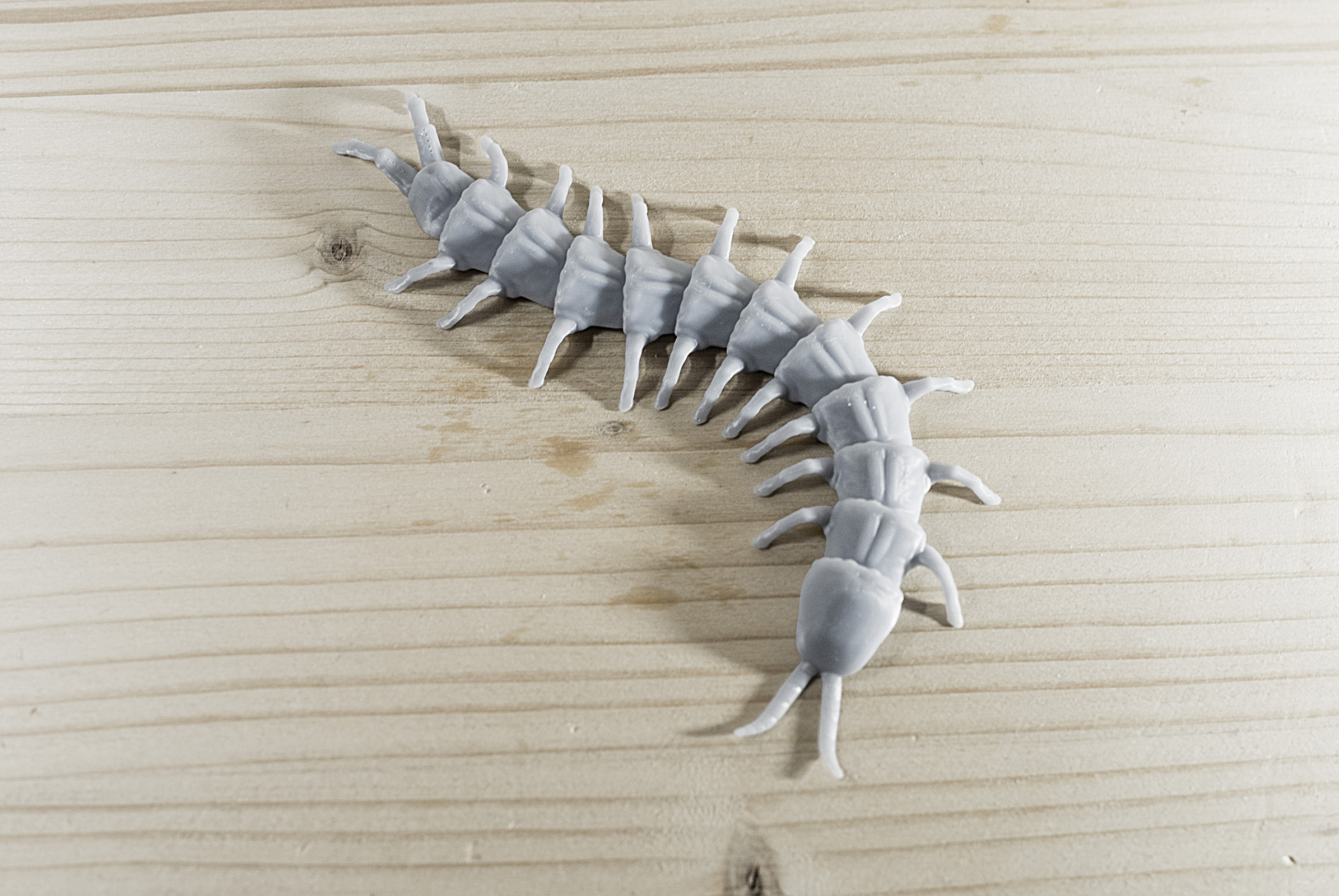 Download STL file Halloween flexible centipede, quickest print: 40 min ...