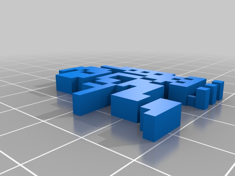 Free 3D file Zx Spectrum Jet Pac・3D printing template to download・Cults