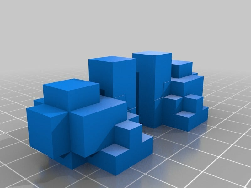 Free STL file 8-Bit Goomba・3D printer design to download・Cults