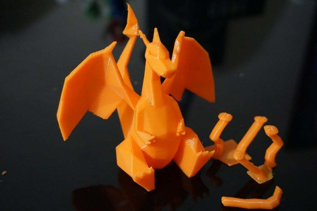 Free STL file Charizard Stable Supports 🎮・3D print object to download・Cults