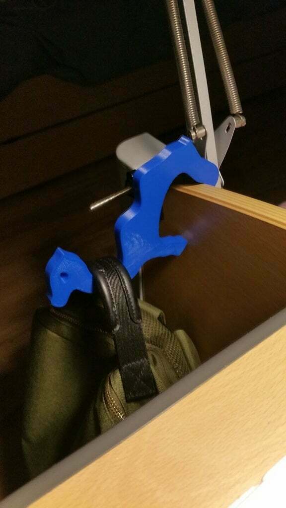 Free STL file maakmake]Camel Partition Hanger 1・Model to download and ...