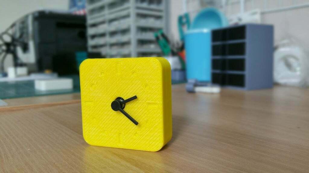 Free STL file miniclock_ver1 🕰️・3D printable object to download・Cults