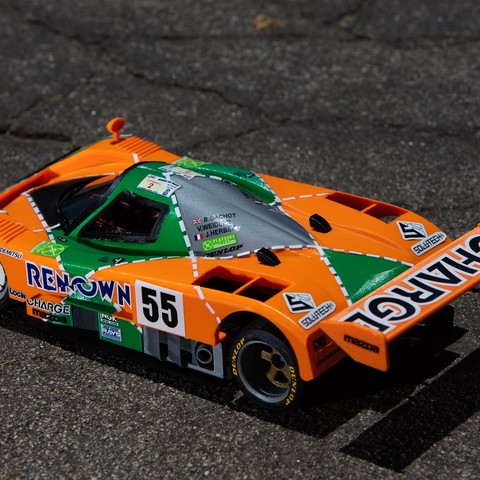 Download free STL file 1991 Mazda 787B 3d Printed RC Car • 3D printable ...