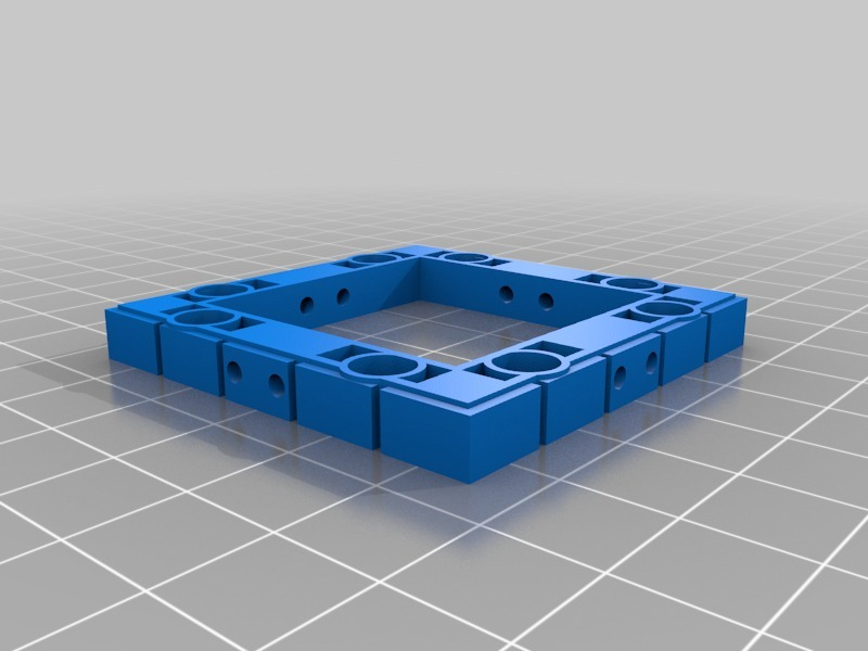 Free 3D file OpenForge Customized Base 6mm holes 🧸・3D print design to ...