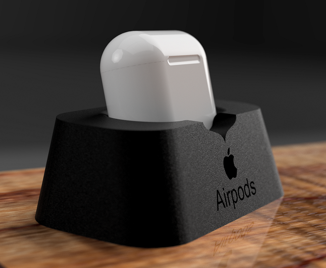 Free 3D file Airpods stand 🏢・Object to download and to 3D print・Cults