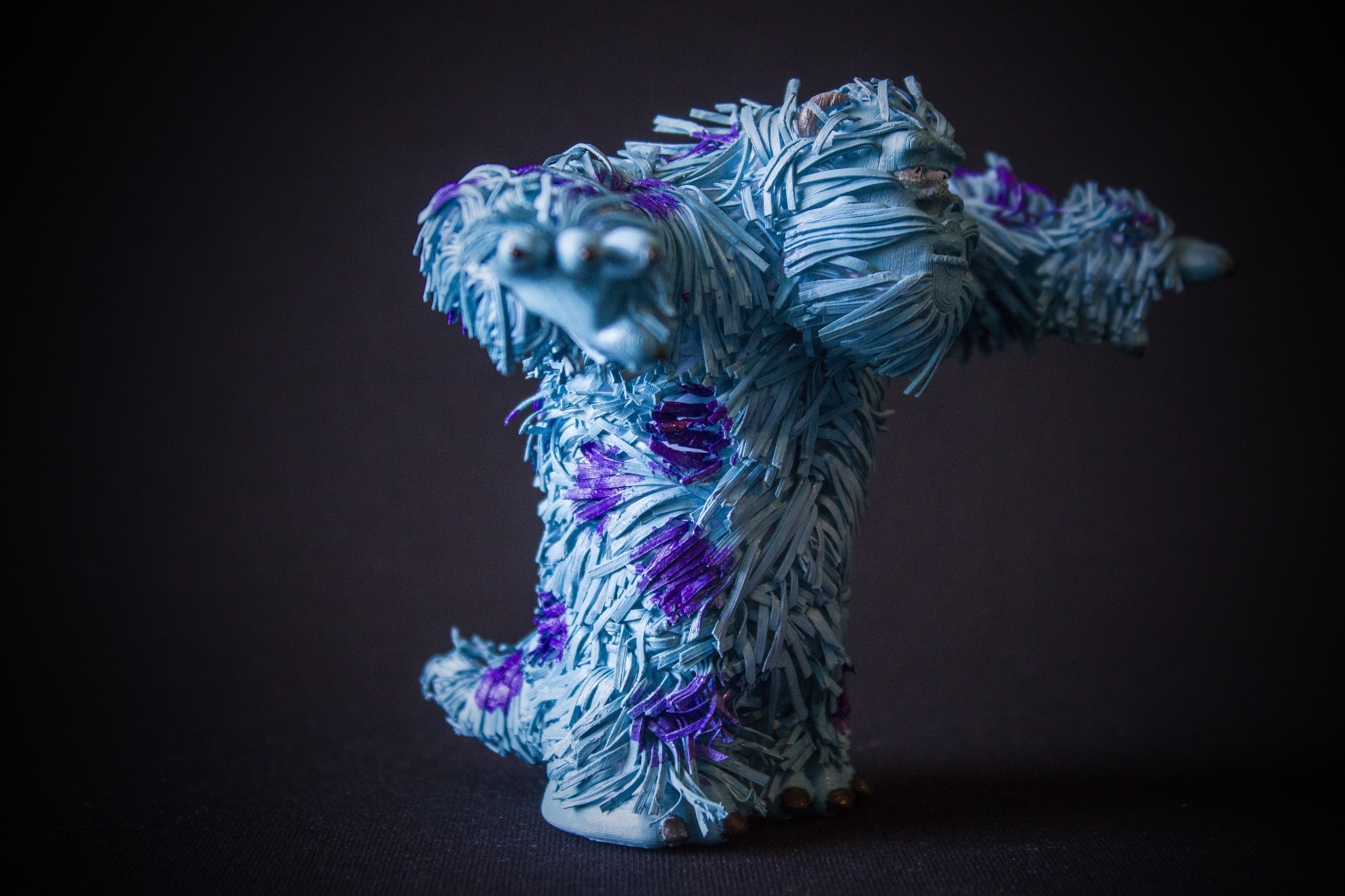 Download Free STL File Sully Monsters Inc 3D Printer Model Cults