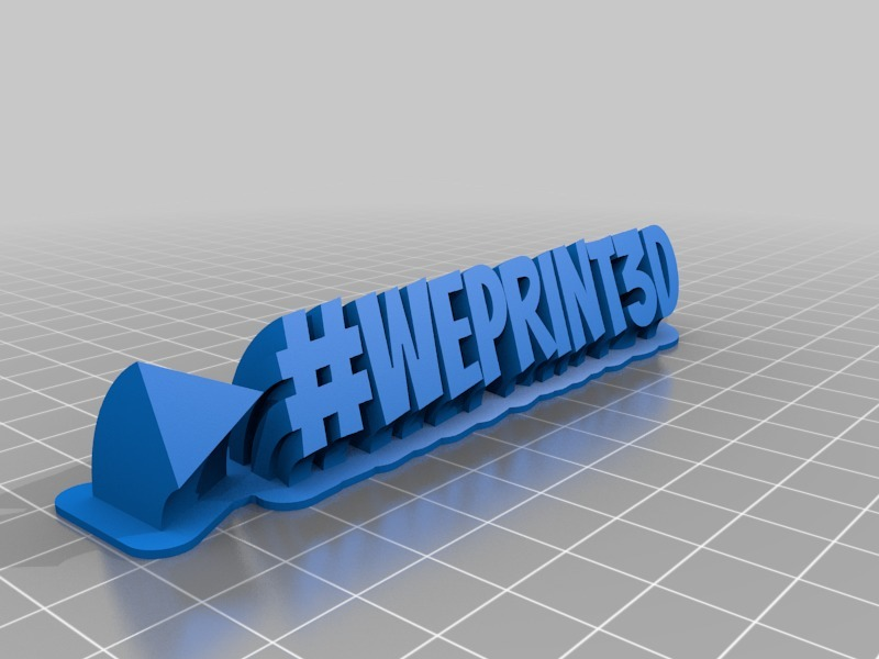 Free STL file WEPRINT3D 🏢・Object to download and to 3D print・Cults