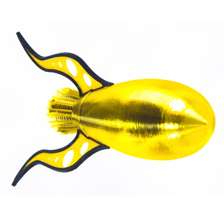 Free STL file Retro Sci-fi Rocket・3D printer model to download・Cults