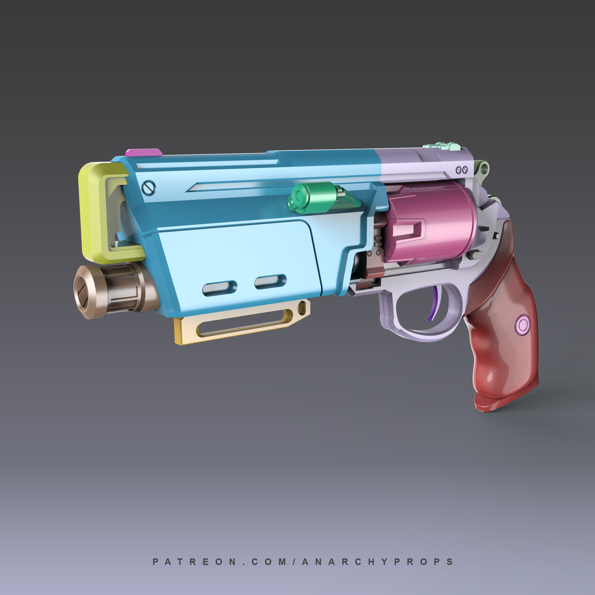 3D file Duke .44・Model to download and 3D print・Cults