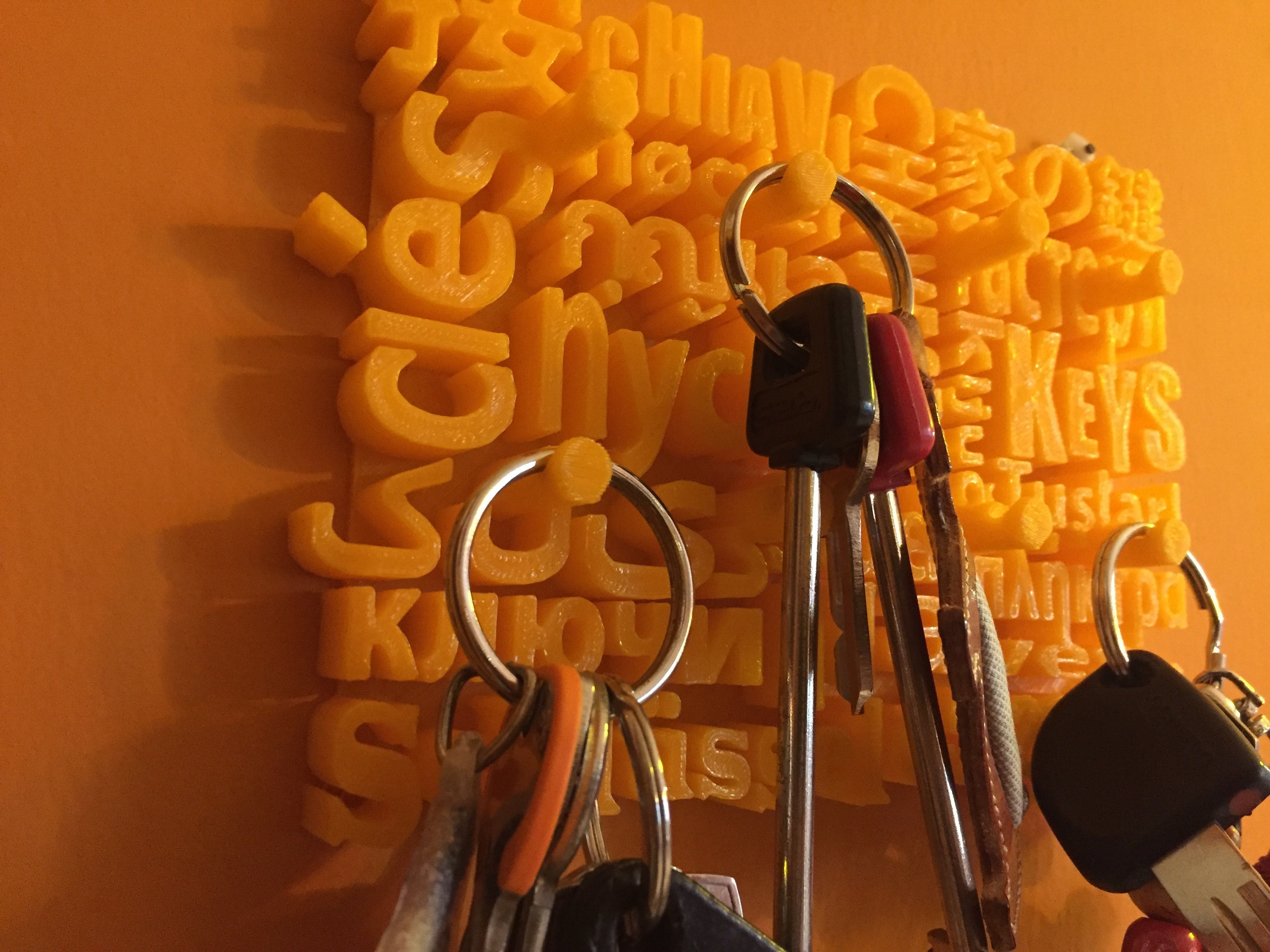 Free STL file Home keychain・3D printing idea to download・Cults