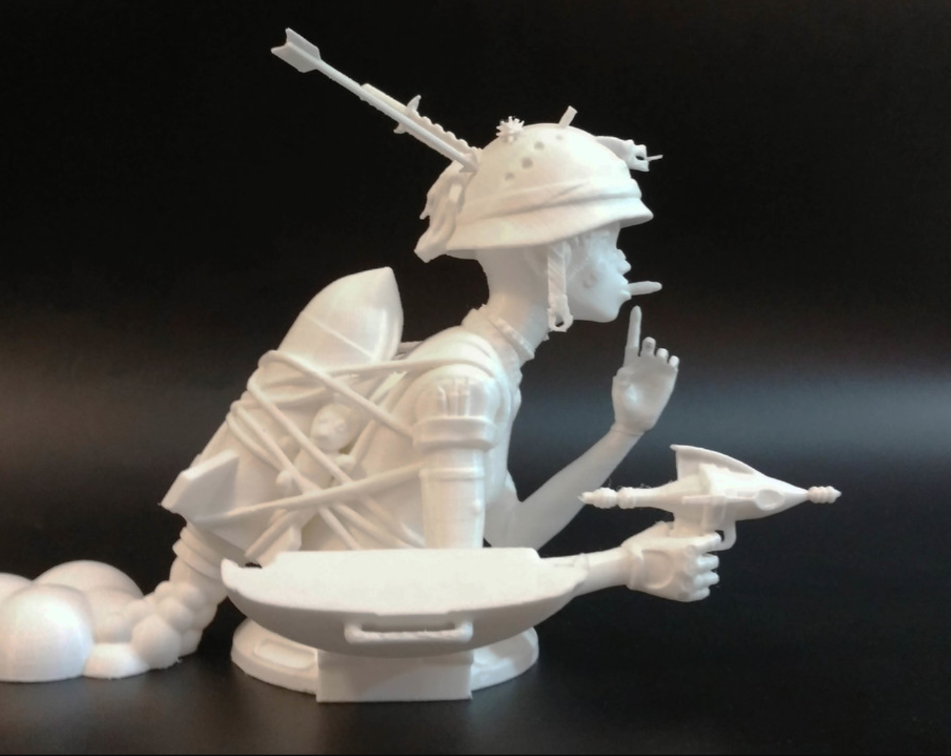 Download free STL file Tank Girl • 3D printable design ・ Cults