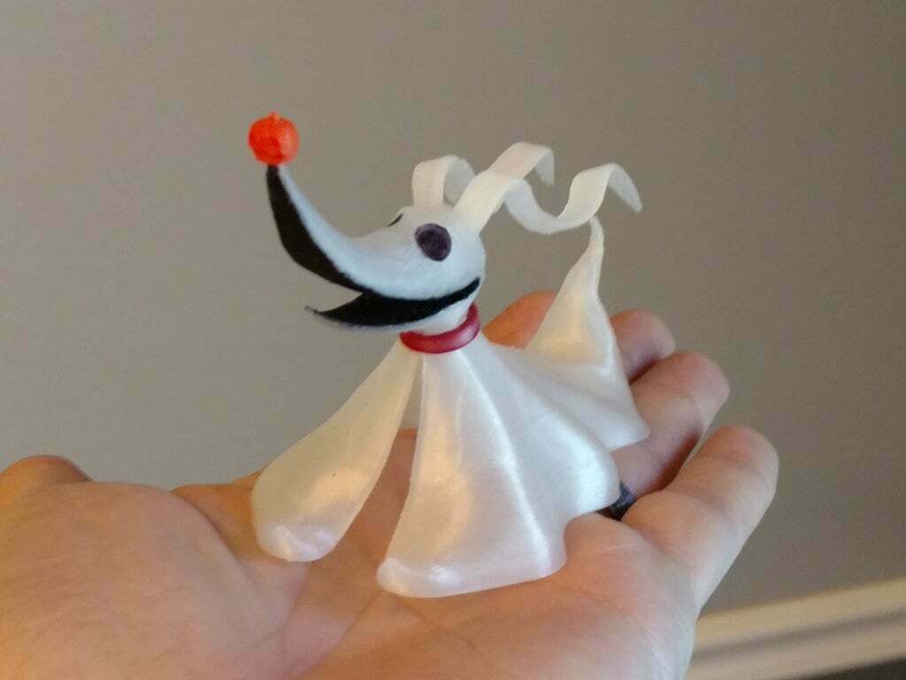 Free STL file Zero - The Nightmare Before Christmas 🎄・3D printable ...