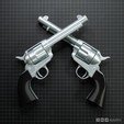 Download free 3D printer templates Cattleman Revolver - Colt Model 1873 ...