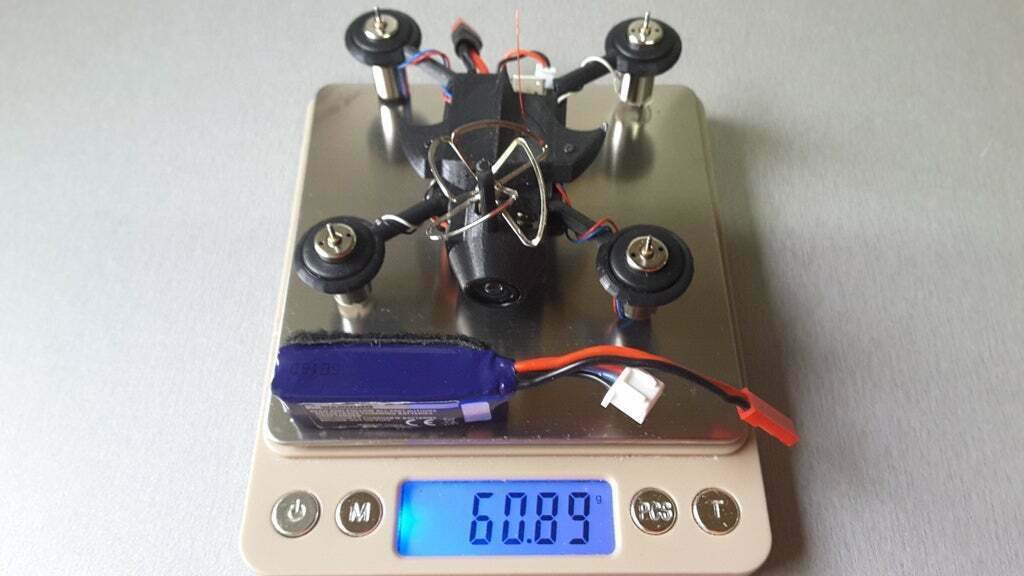 Free STL file Micro FPV Quad-racer 2S 90mm polycarbonate 🚗・3D printing ...