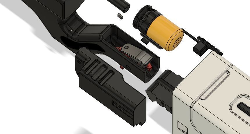 3D file Institute rifle inspired by Fallout 4・3D printable design to ...