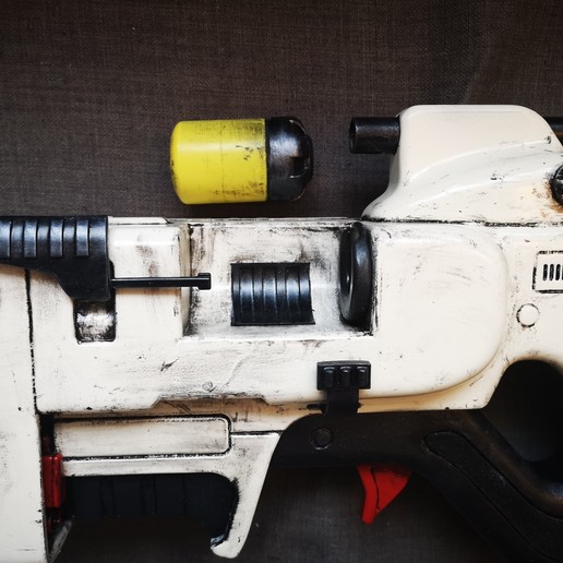 Download STL file Institute rifle inspired by Fallout 4 ・ Cults