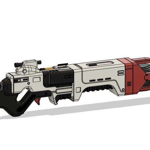 Download STL file Institute rifle inspired by Fallout 4 ・ Cults