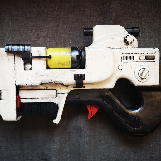 Download STL file Institute rifle inspired by Fallout 4 ・ Cults