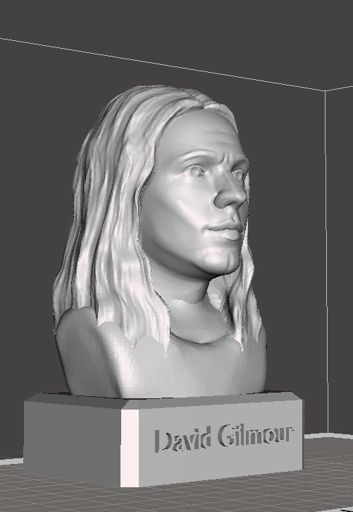 STL file David Gilmour ️・Model to download and 3D print・Cults