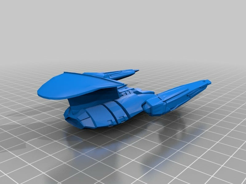 Free STL file Star Trek Monarch-Class Exploration Cruiser・3D printing ...