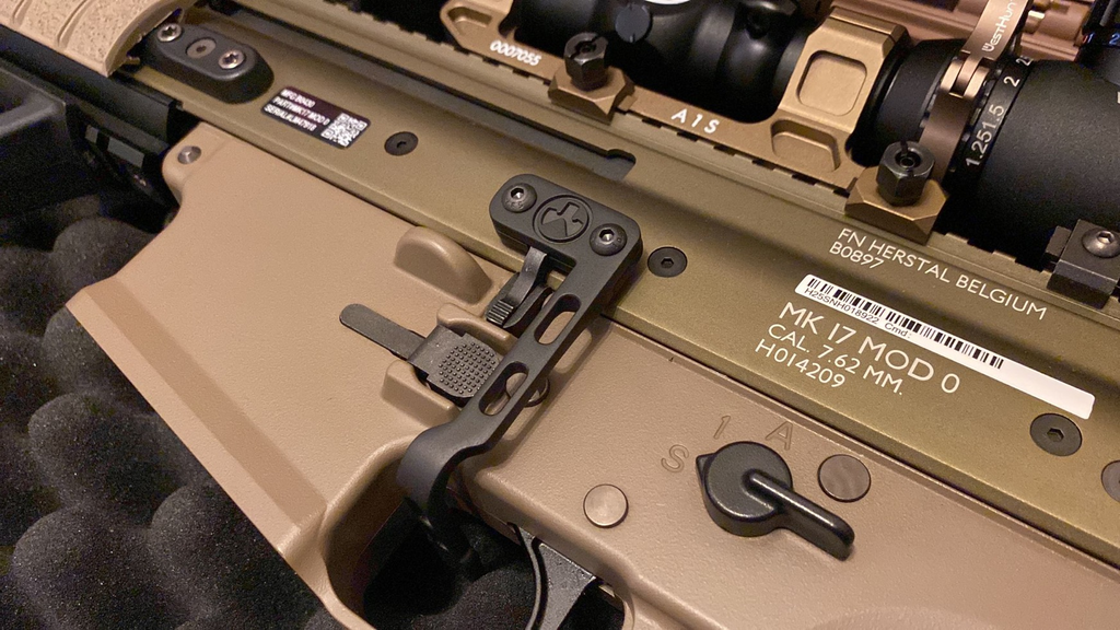 Free 3D file SCAR-H Airsoft BAD Lever - Bolt Catch Release・3D printing ...