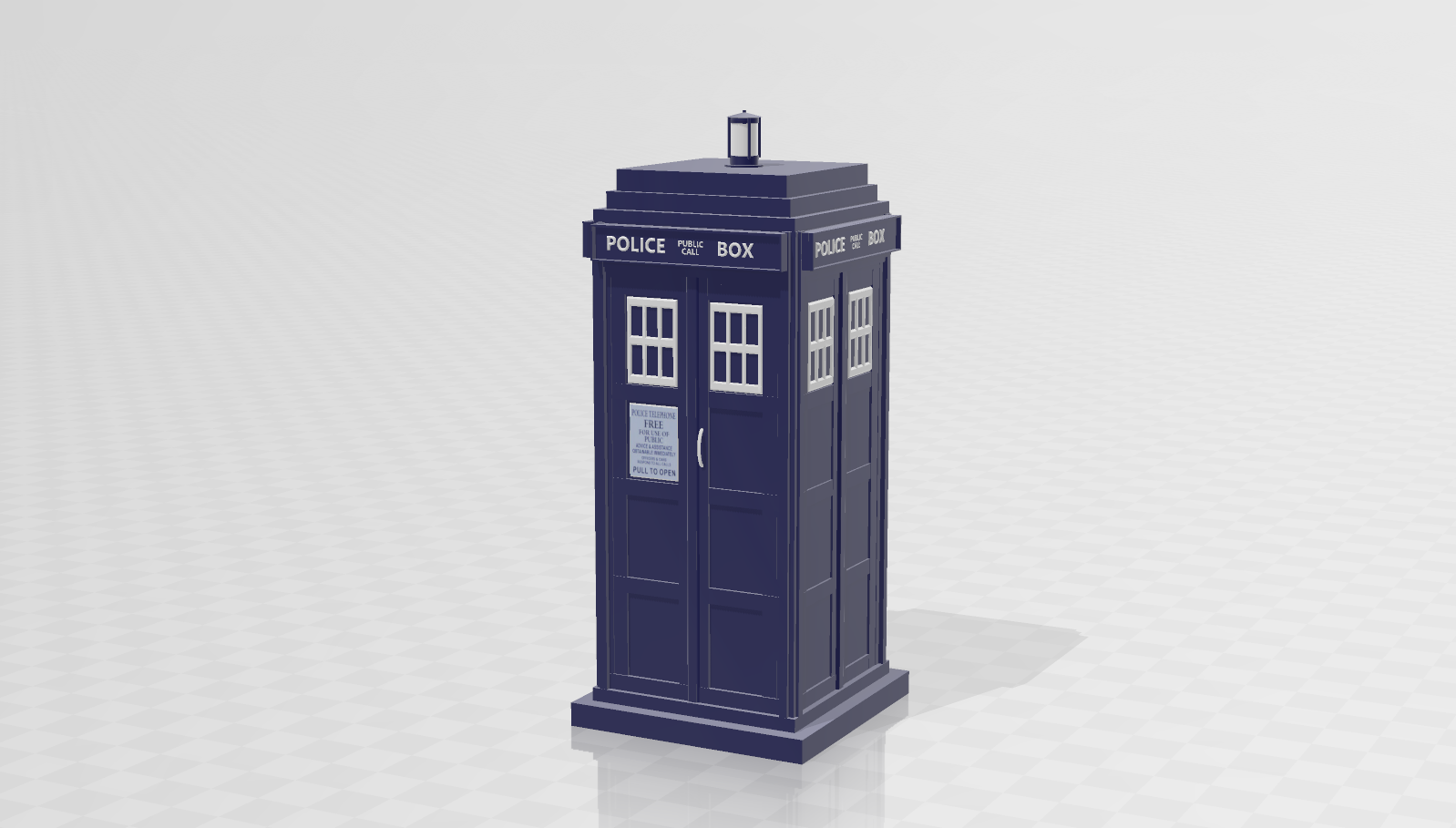 Free 3D file Tardis 2・3D printer design to download・Cults