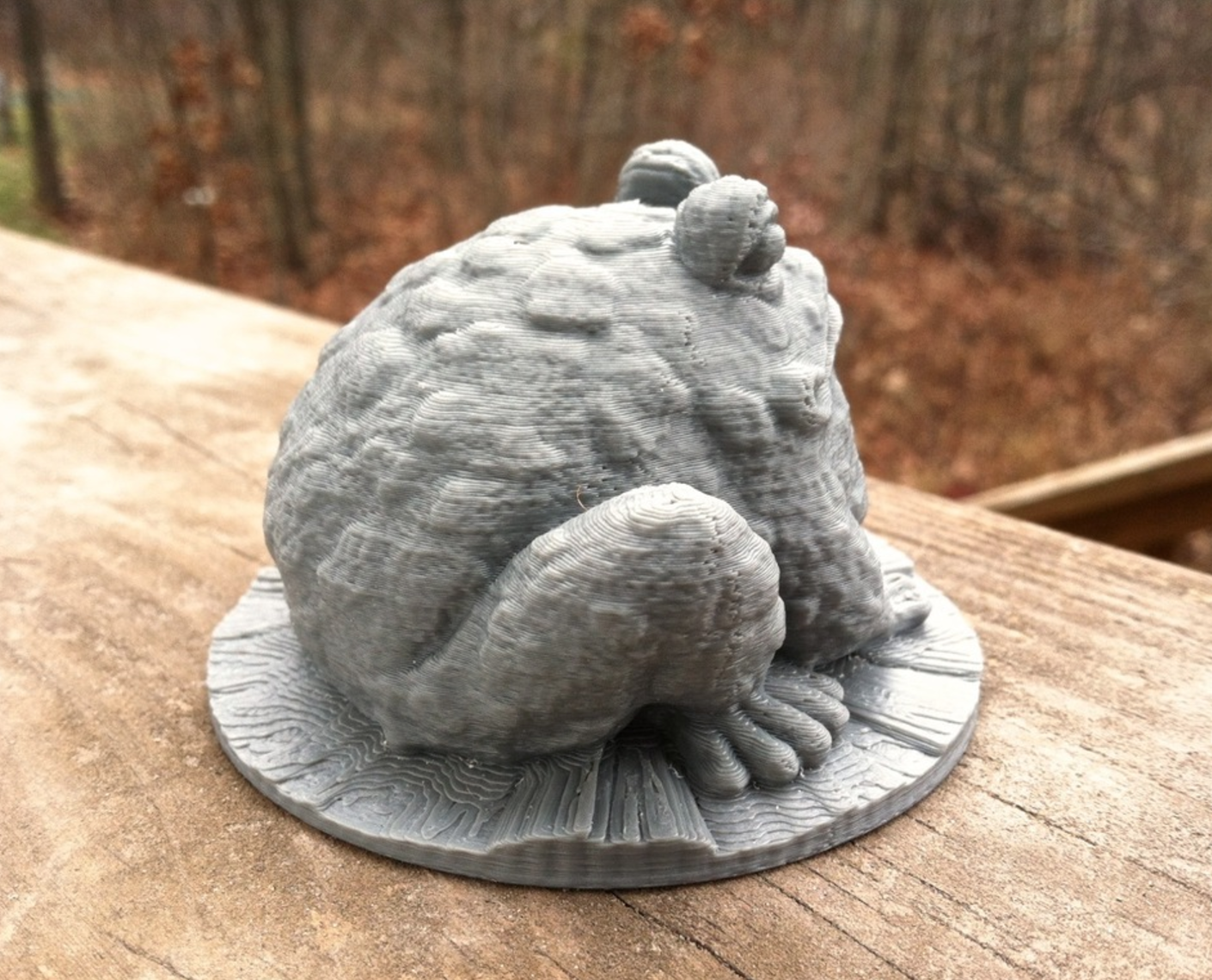 Download free STL file Garden Toad • 3D printing object ・ Cults