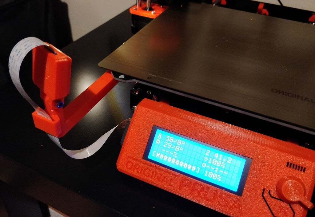 Free STL file Prusa i3 Mk3 Raspberry Pi Camera mount (New extruder)・3D ...