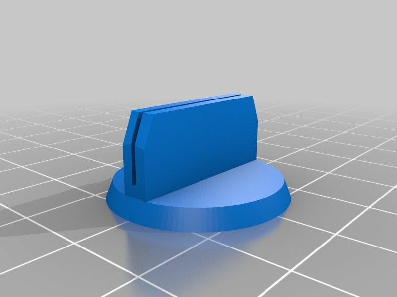 Free STL file Standee Base for Cardboard Miniatures 🎲・3D printer design ...