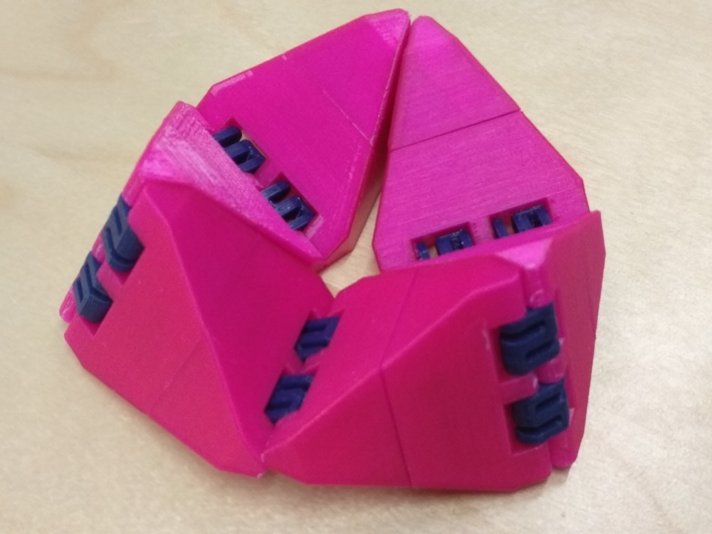 3D file Flexagon fidget, easy to print 👌・3D printer design to download ...