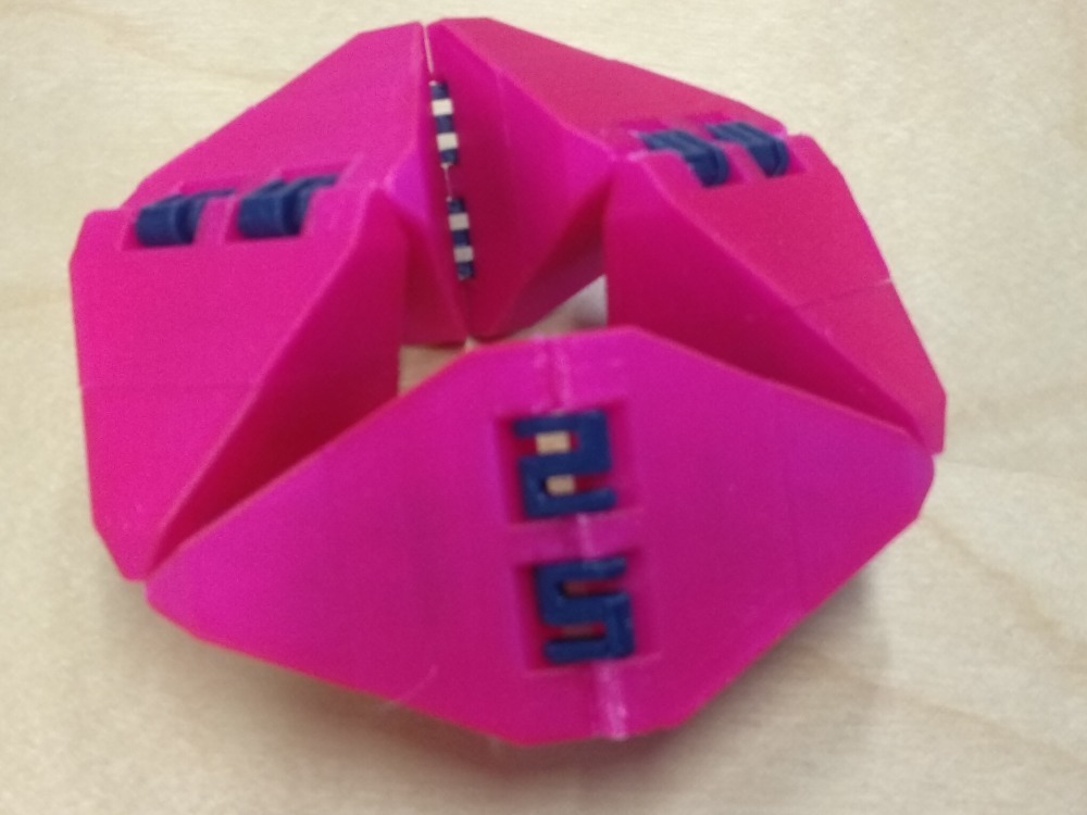 3D file Flexagon fidget, easy to print 👌・3D printer design to download ...