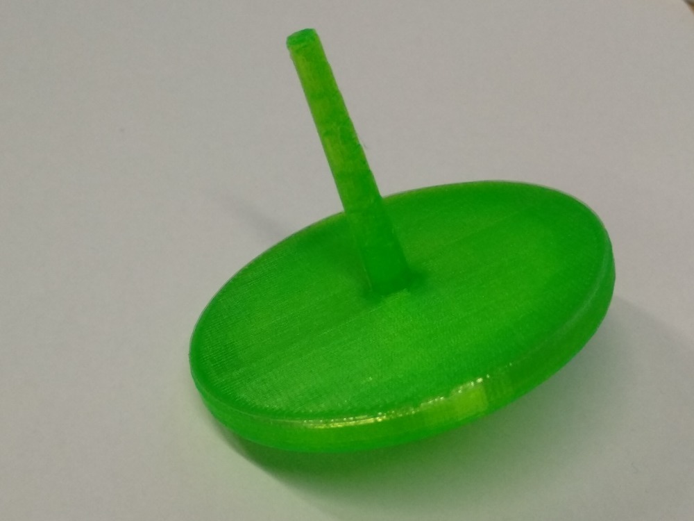 Free 3D file Spinning Top, easy to print, works great・3D print model to ...