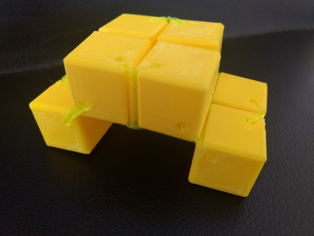 Free 3D file fidget cube with flexible hinges・Model to download and 3D ...