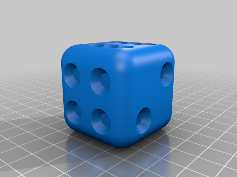 Free 3D file parametric dice with googly eyes・3D print design to ...