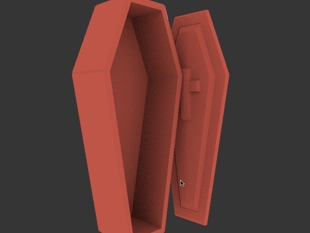 STL file coffin・3D printing idea to download・Cults