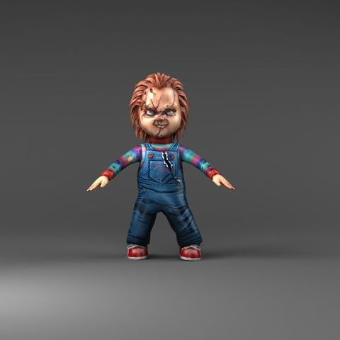 Download OBJ file chucky • 3D printing design ・ Cults
