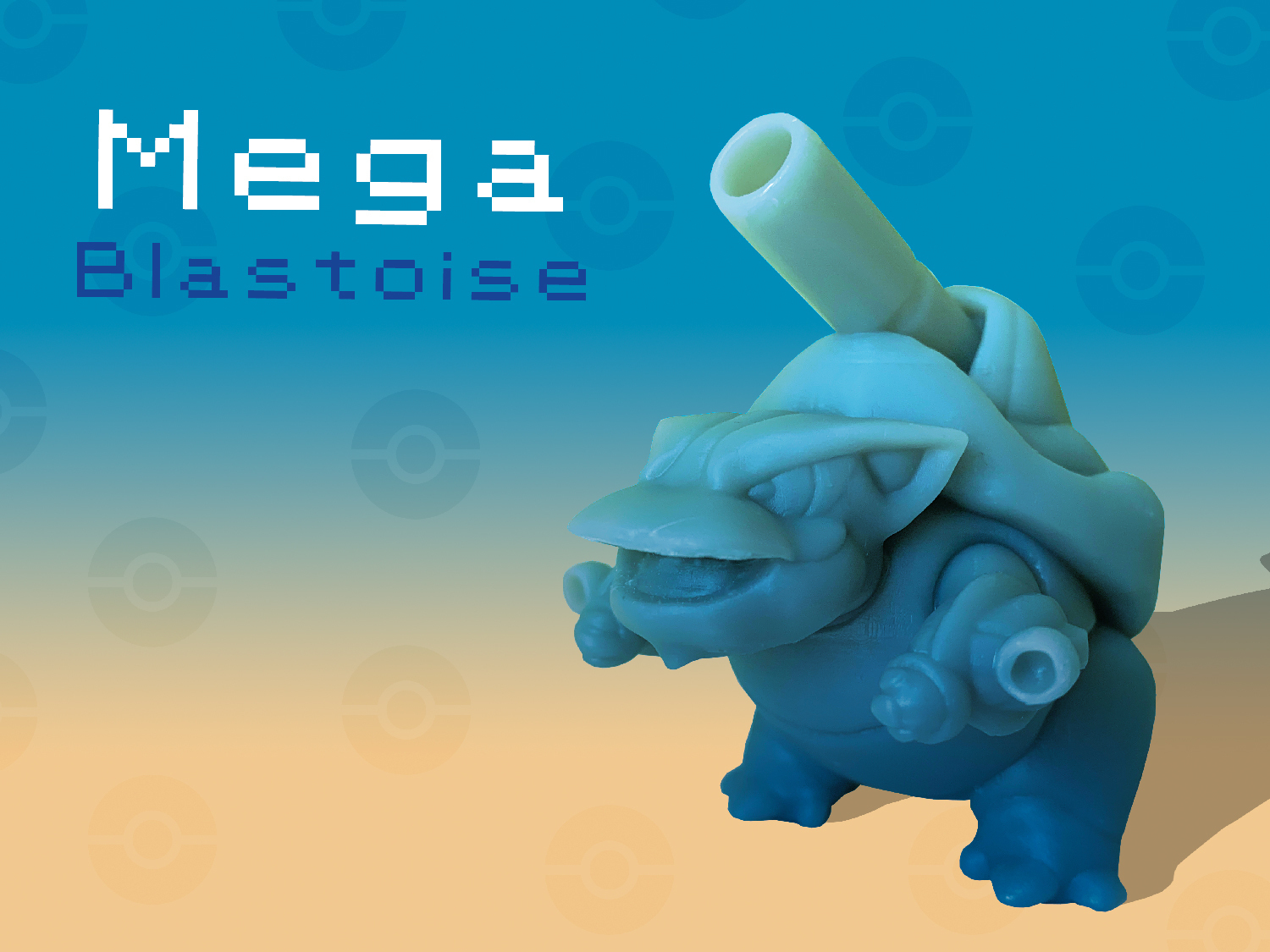Free STL file Blastoise (Mega) 🐉・3D printable model to download・Cults