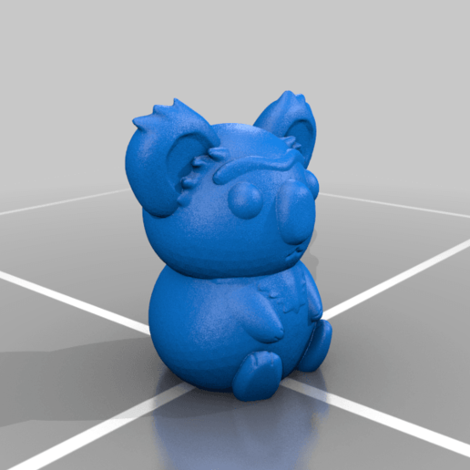 Download free 3D print files Koala with unibrow ・ Cults