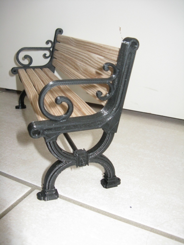 STL file barbie scale bench 🎲・3D printing idea to download・Cults