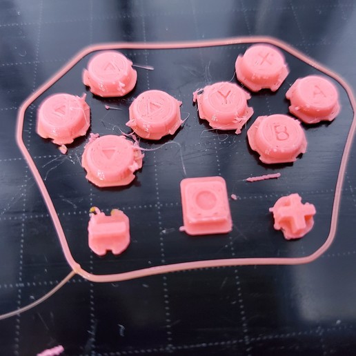 Download STL file Nintendo Switch Replacement Joycon Buttons • 3D ...