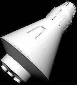 Free STL file Friendship 7 Space Capsule・3D print design to download・Cults