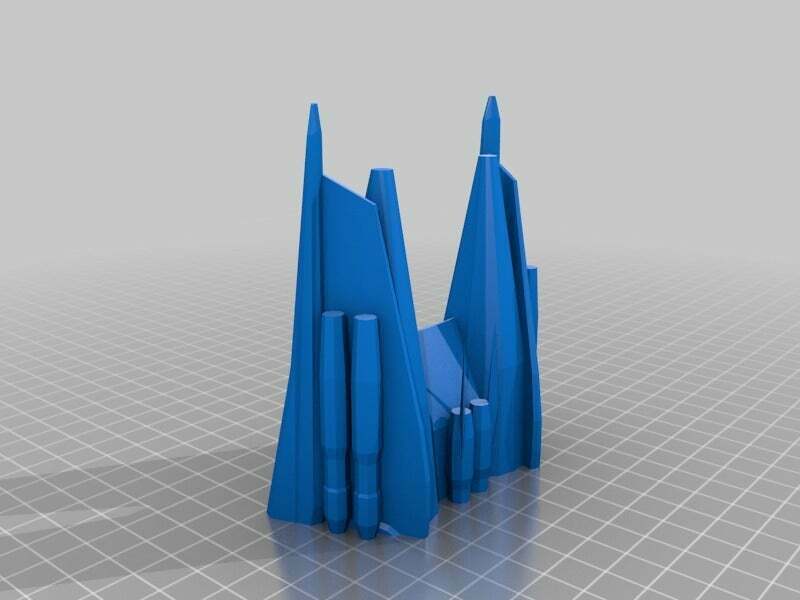 Free STL file Cylon Heavy Raider 🎲・3D printing idea to download・Cults