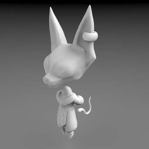 Download STL file DRAGON BALL - Beerus • 3D printer model ・ Cults